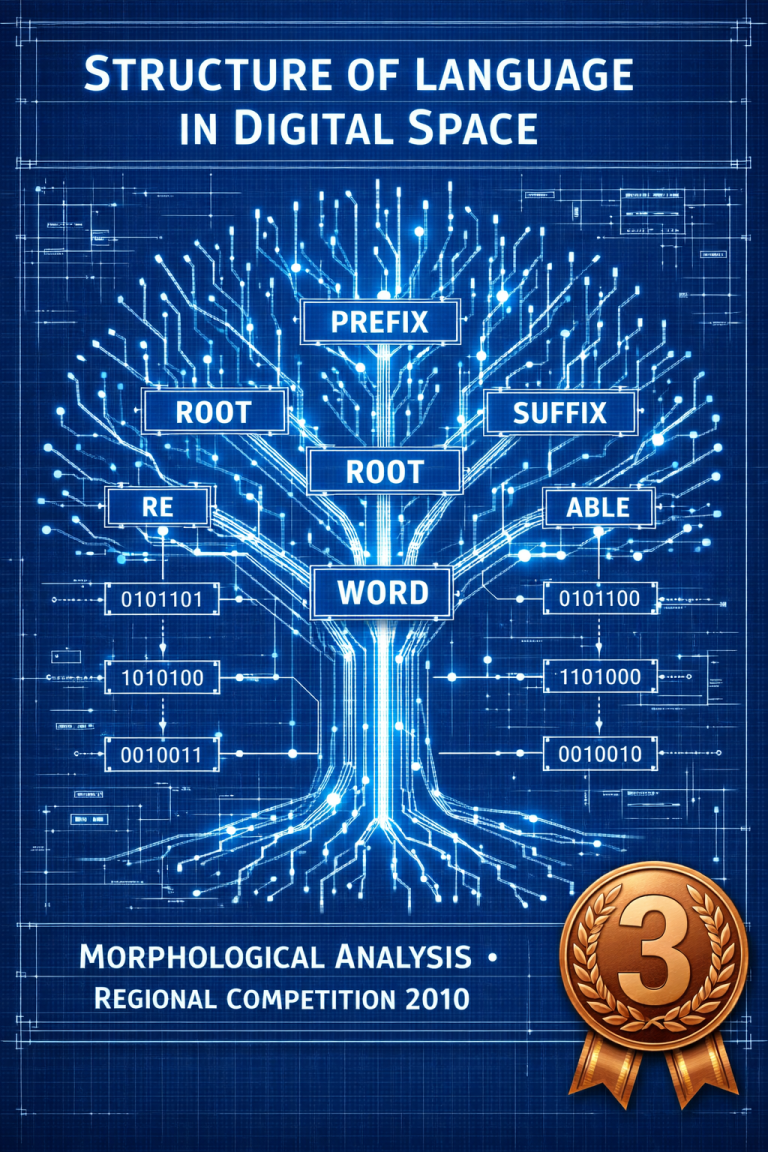 Regional competition of student research papers – Intelligent Computer ...